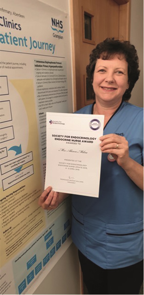 Endocrine Nurse Award Winner 2019: Alison Milne | Society for Endocrinology